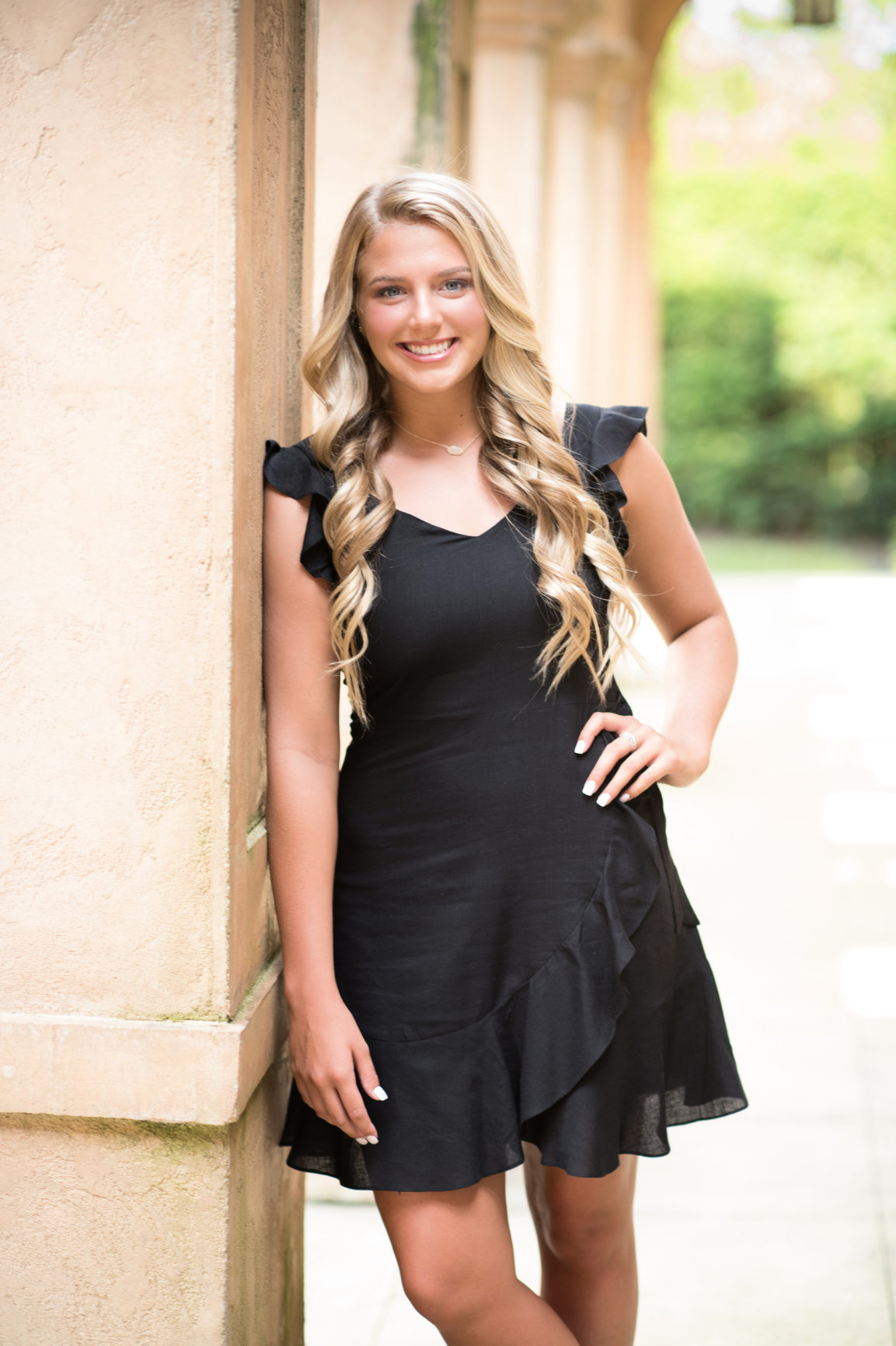 Outdoor Senior Session in Dublin Ohio with a Swimmer - Claudine Kosier ...