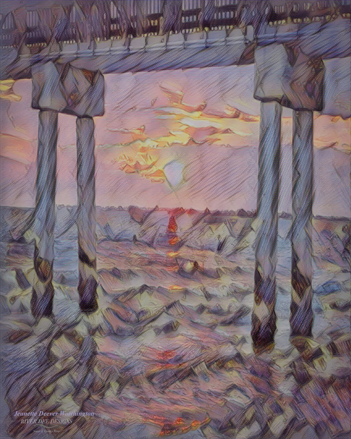 Art Celebrates Both Night And Day - Catharine A Deever