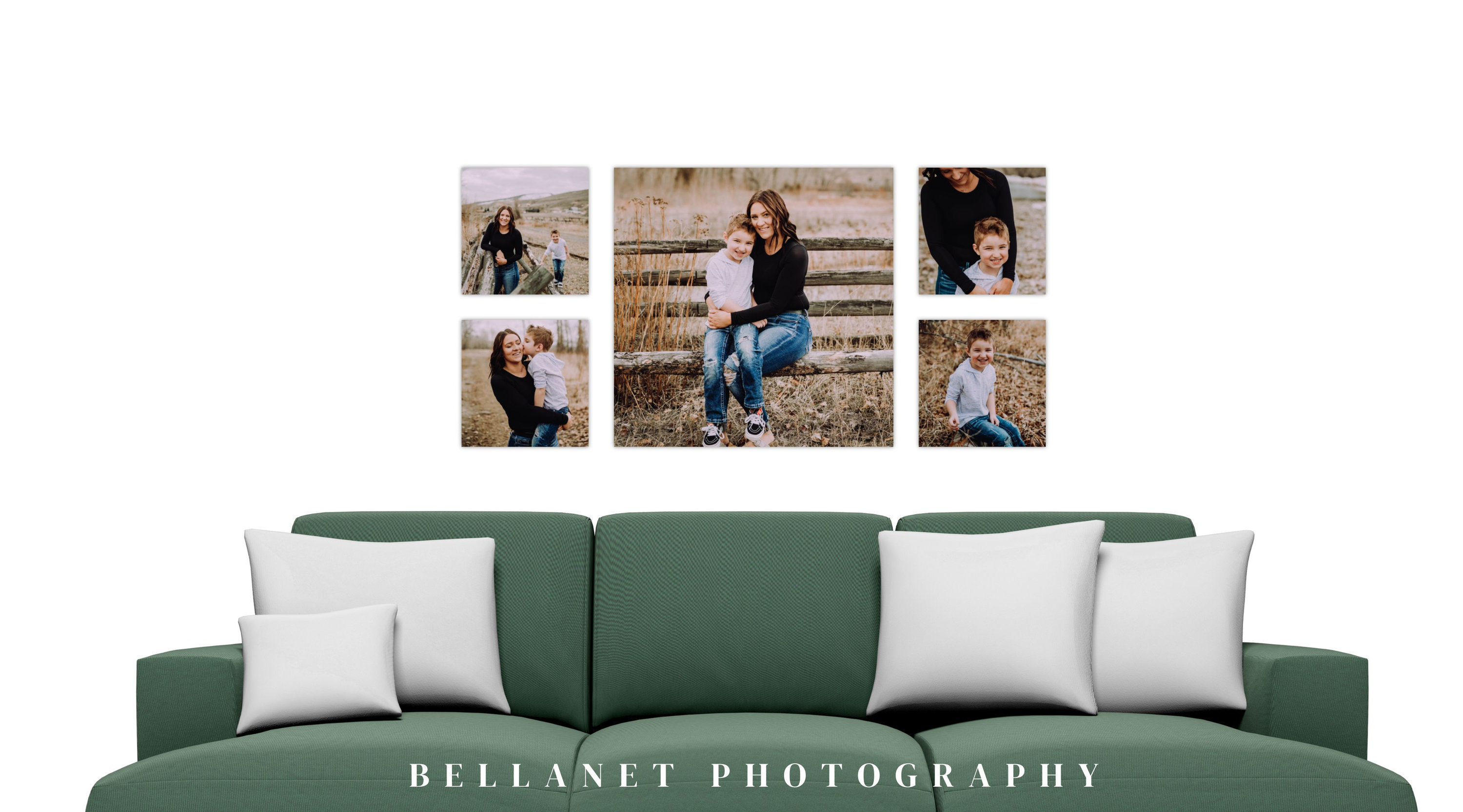 Five Gallery Wall Layout Ideas, Idaho Family Photographer