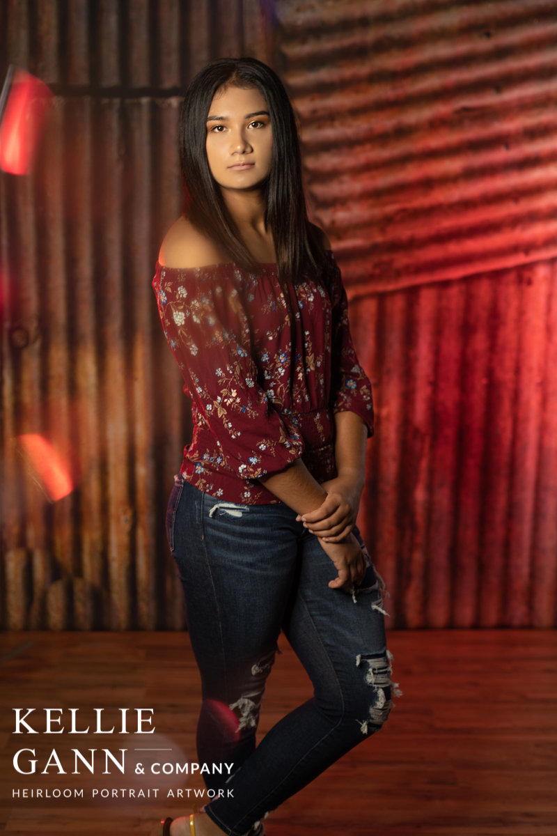 Valerie Garcia Senior Session - Kellie Gann & Company